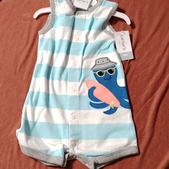 Carter's | One Pieces | Octopus One Piece | Poshmark